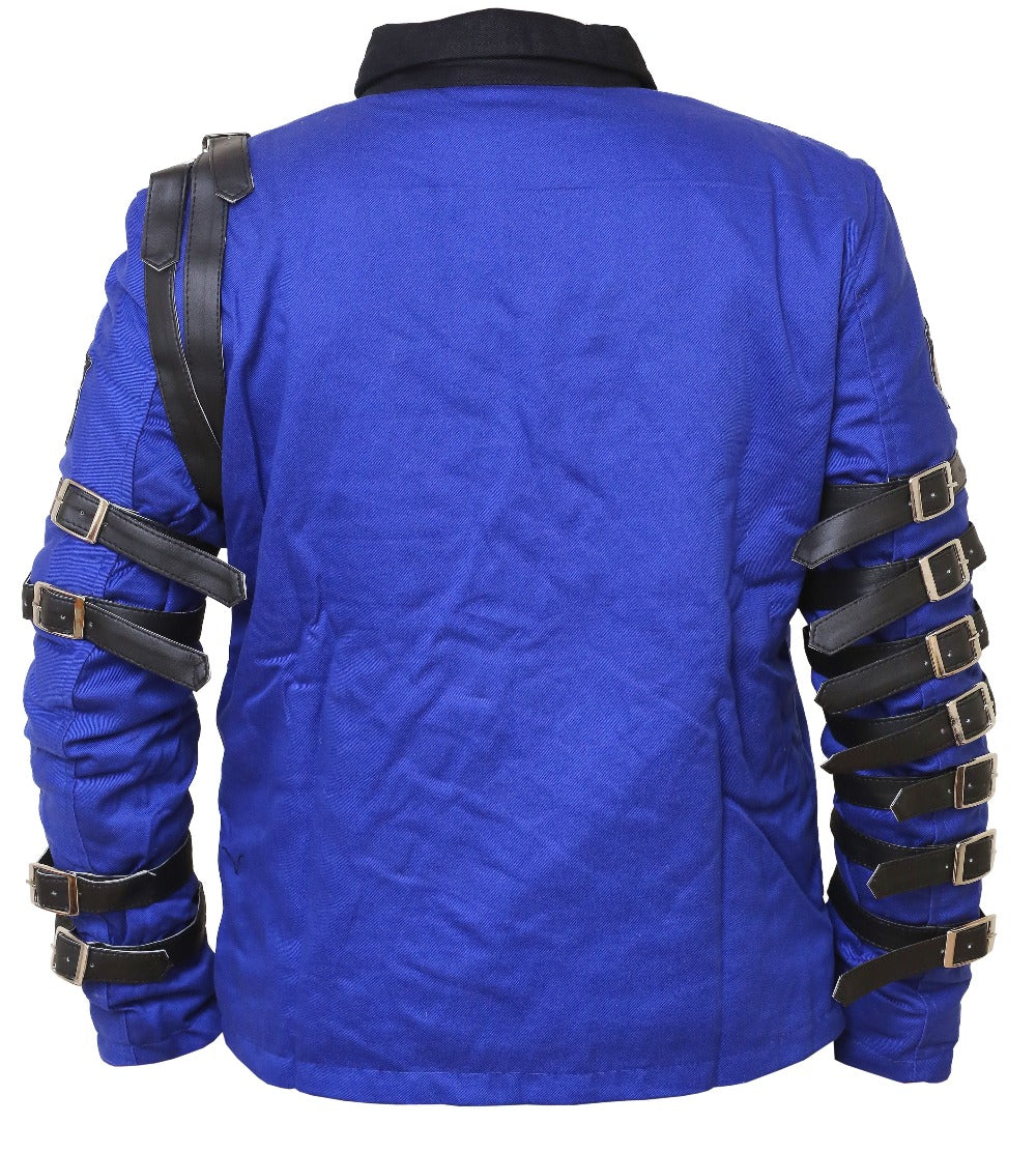 Stylish Blue Cotton Jacket